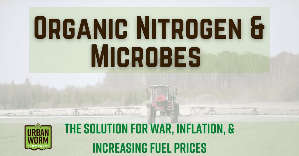 Organic Nitrogen Fertilizer & Microbes: The Solution for 2022 & Beyond